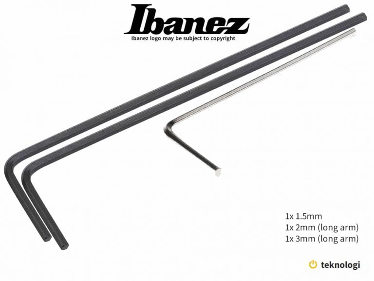Ibanez Edge Bridge Allen Key Set Saddle Height Adjustment
